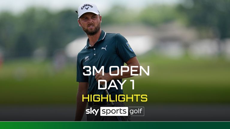 3M Open | Day one highlights | Golf News | Sky Sports