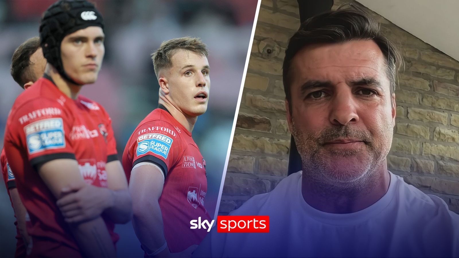 Brian Carney reacts to Wakefield being handed 48-0 win over Salford Red ...