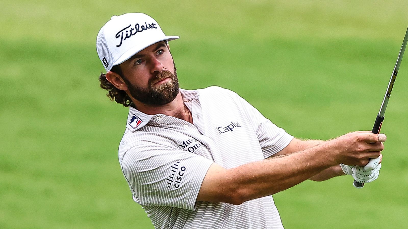 Wyndham Championship: Leader Cameron Young 'benefits from stoppage' as ...