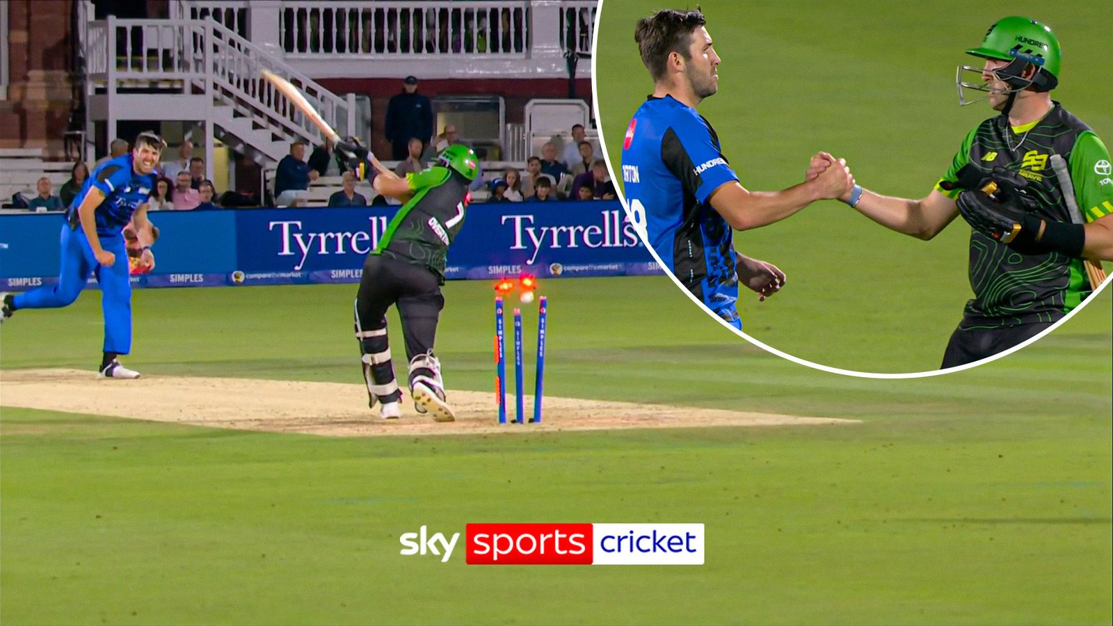 The Hundred: London Spirit's hopes stay alive after Jamie Overton takes ...