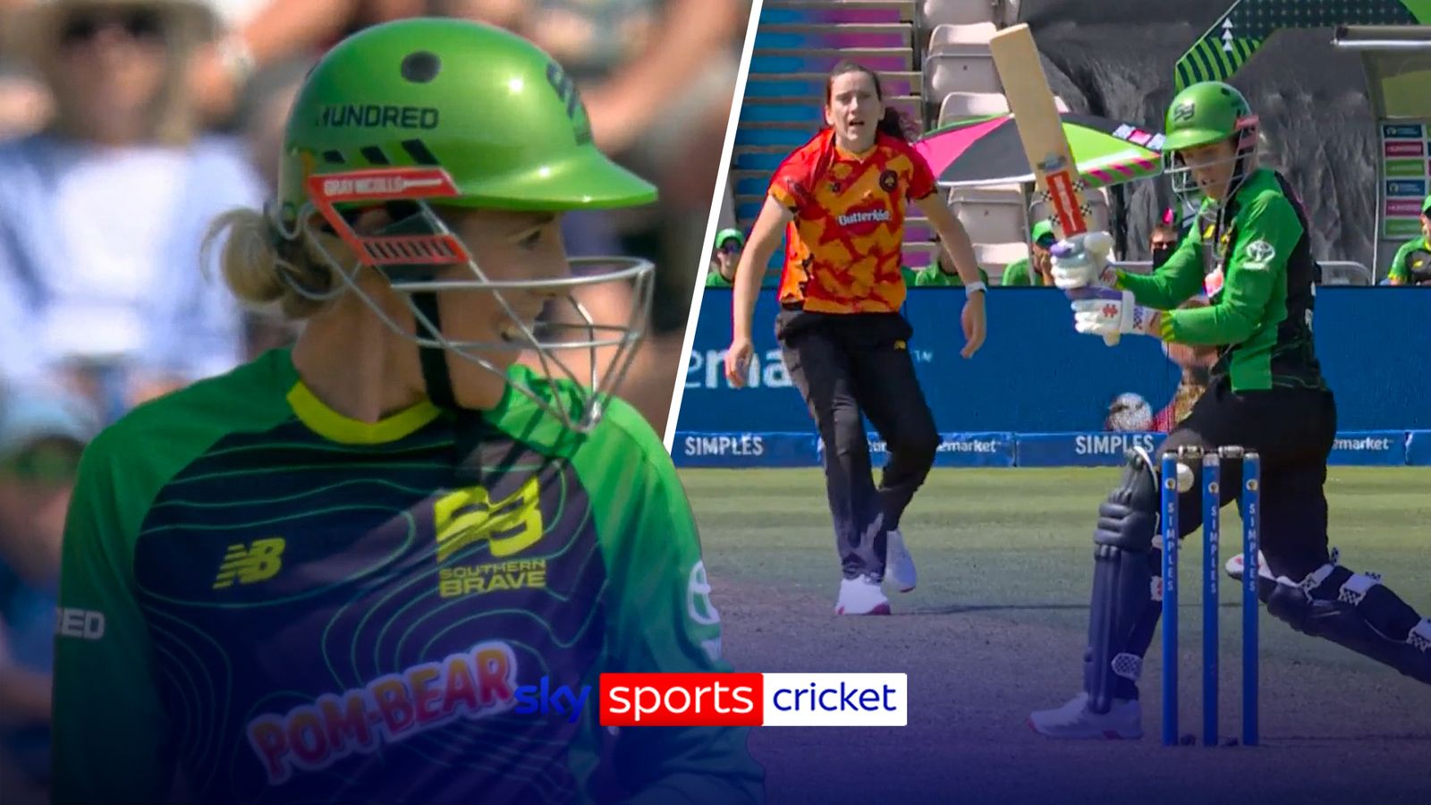 The Hundred: Southern Brave’s Georgia Adams escapes lightly after ball ...
