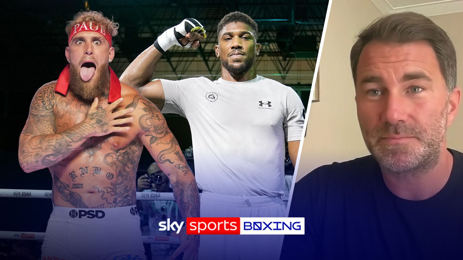 Anthony Joshua: Jake Paul is 'front-runner' to fight British star next ...