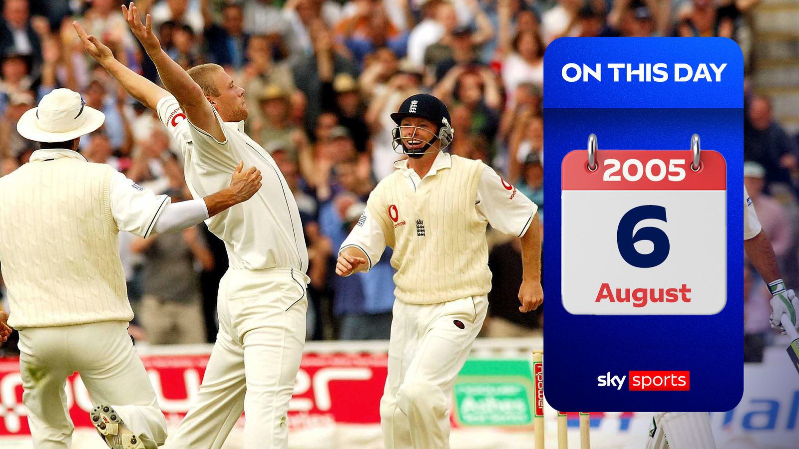 Greatest over ever? 20 years since Freddie Flintoff's ICONIC Ashes ...