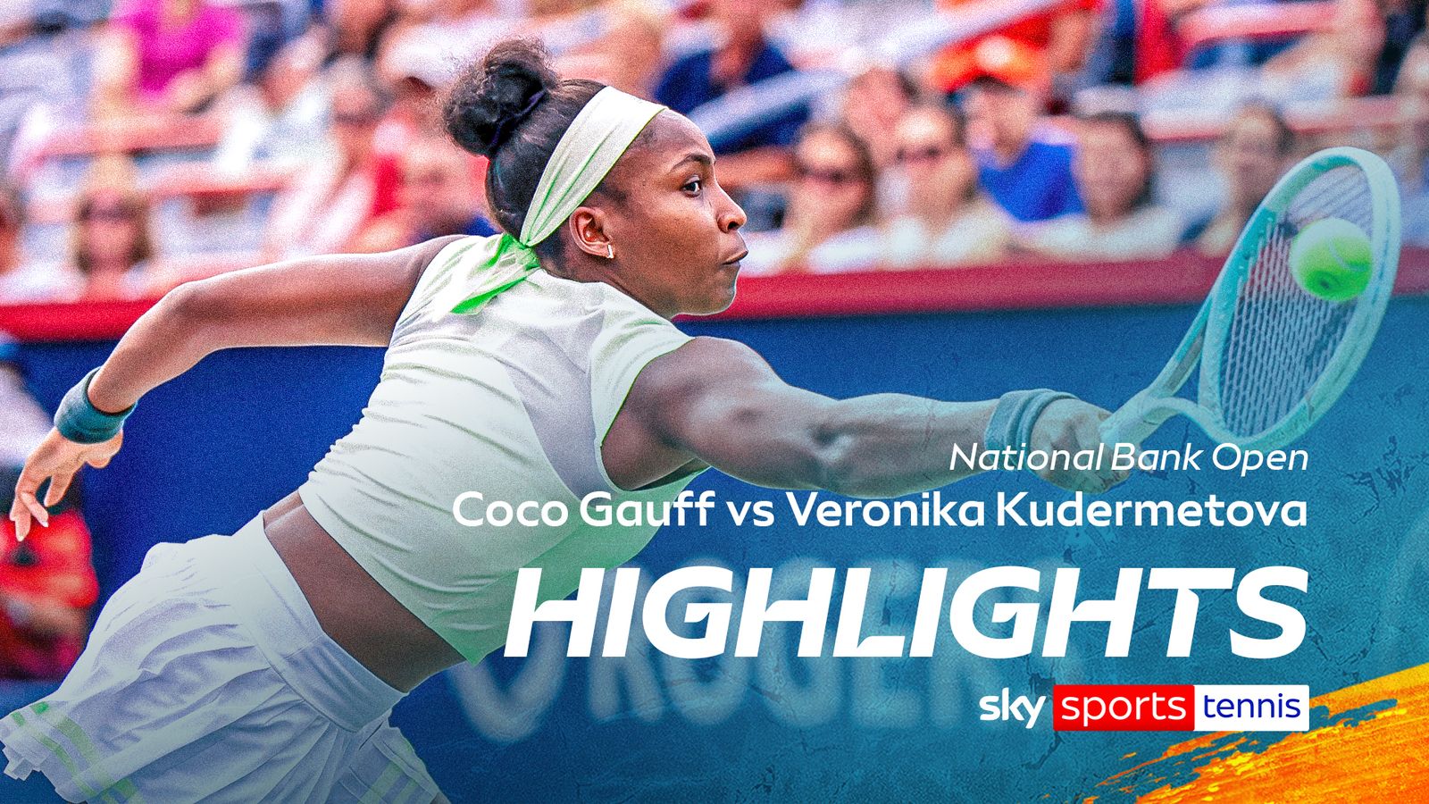 Coco Gauff vs Veronika Kudermetova | National Bank Open highlights ...