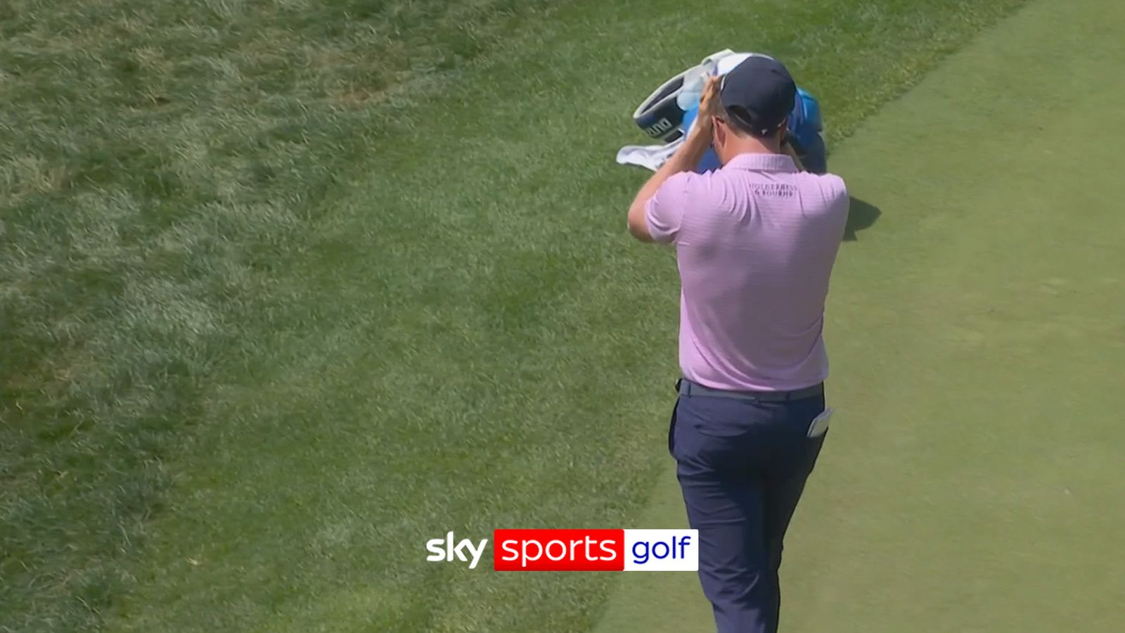 BMW Championship: Shocking moment as Ben Griffin FOUR putts from just ...