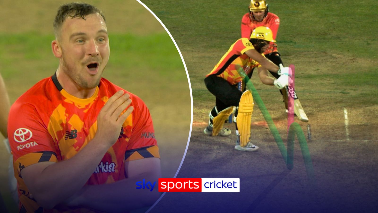 The Hundred: Liam Patterson-White produces best delivery of Hundred so far! | Cricket News | Sky ...