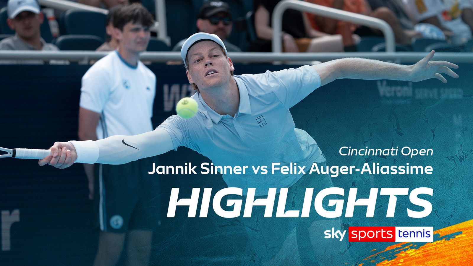 Jannik Sinner vs Felix Auger-Aliassime | Cincinnati Open highlights | Tennis News | Sky Sports