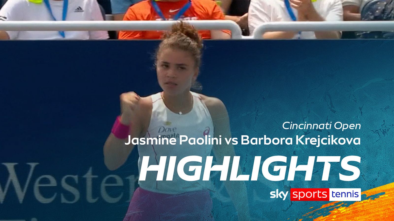 Jasmine Paolini vs Barbora Krejcikova | Cincinnati Open highlights ...
