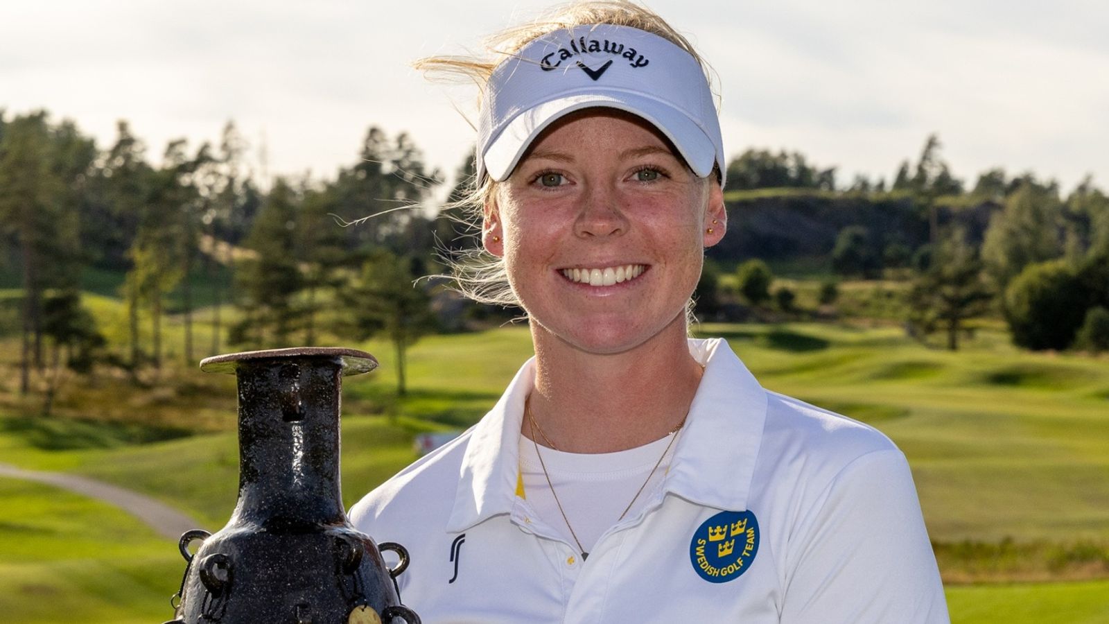 Ladies European Tour: Amateur Meja Ortengren recovers from late wobble ...