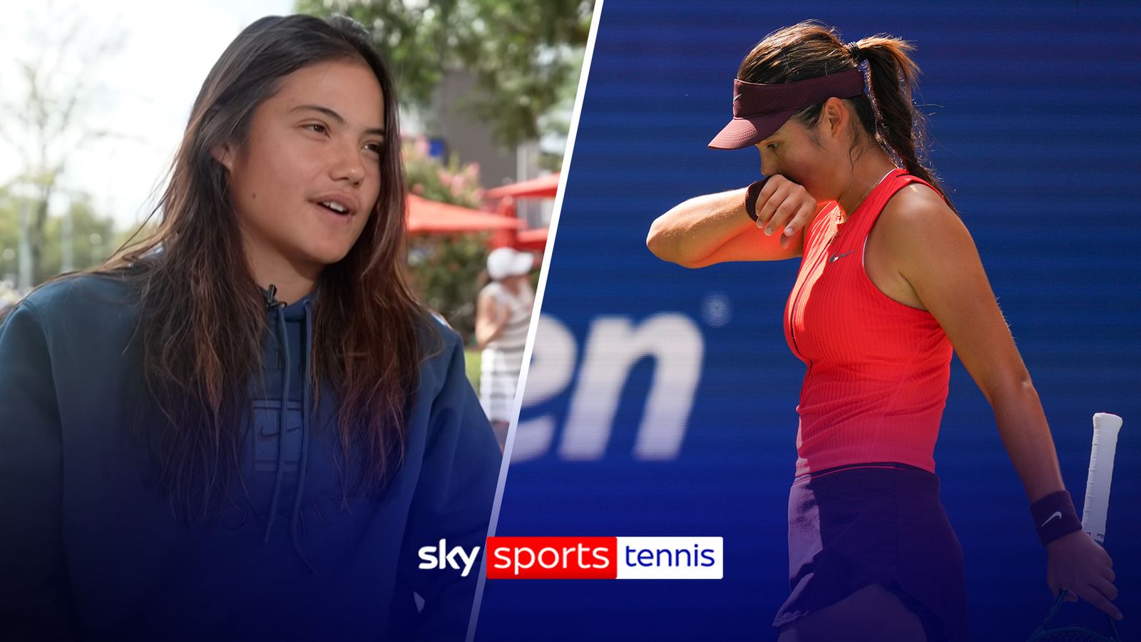 Emma Raducanu believes she is 'heading in the right direction' despite exit at the US Open ...