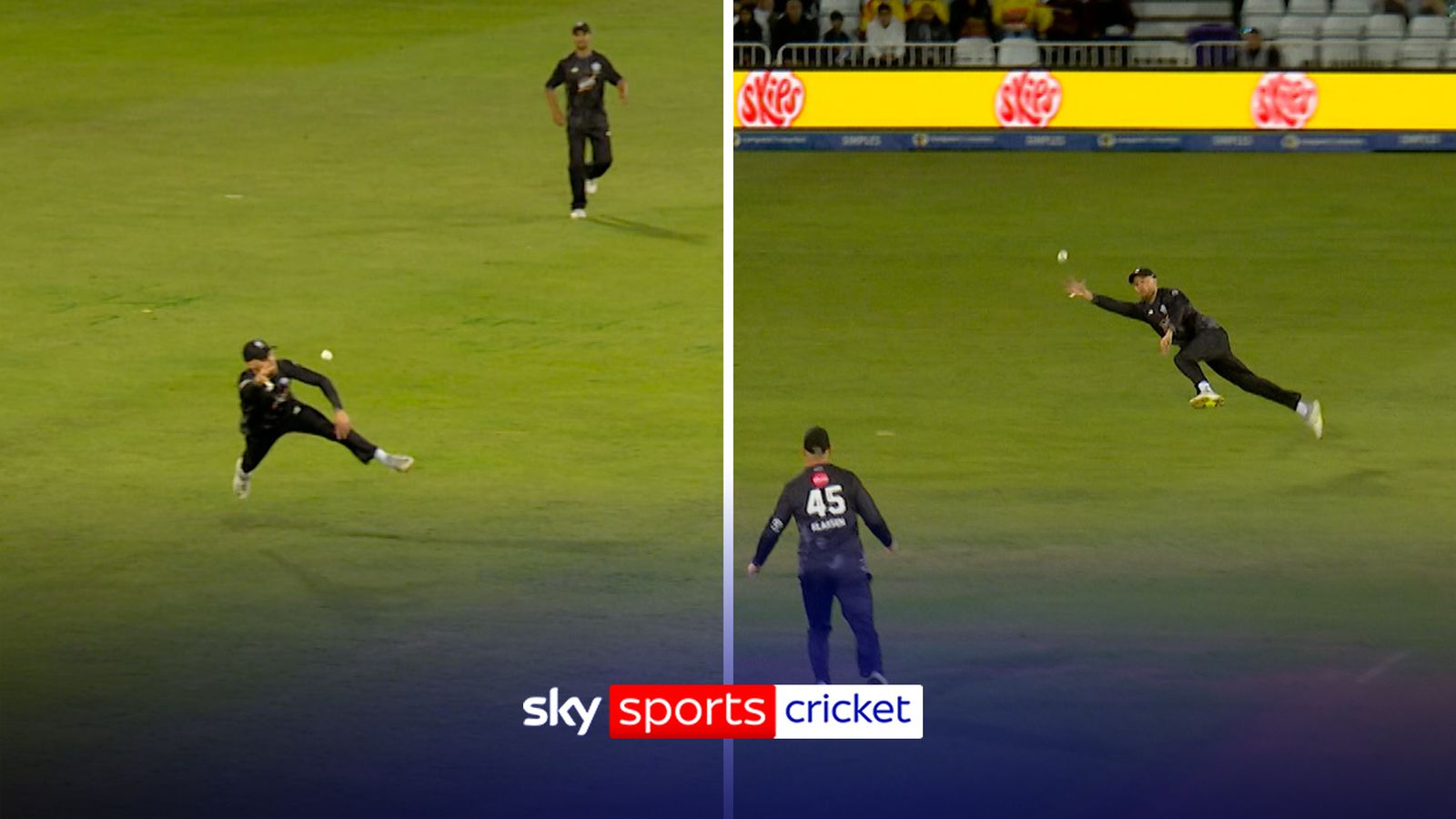 The Hundred: Phil Salt's sensational catch for Manchester Originals ...