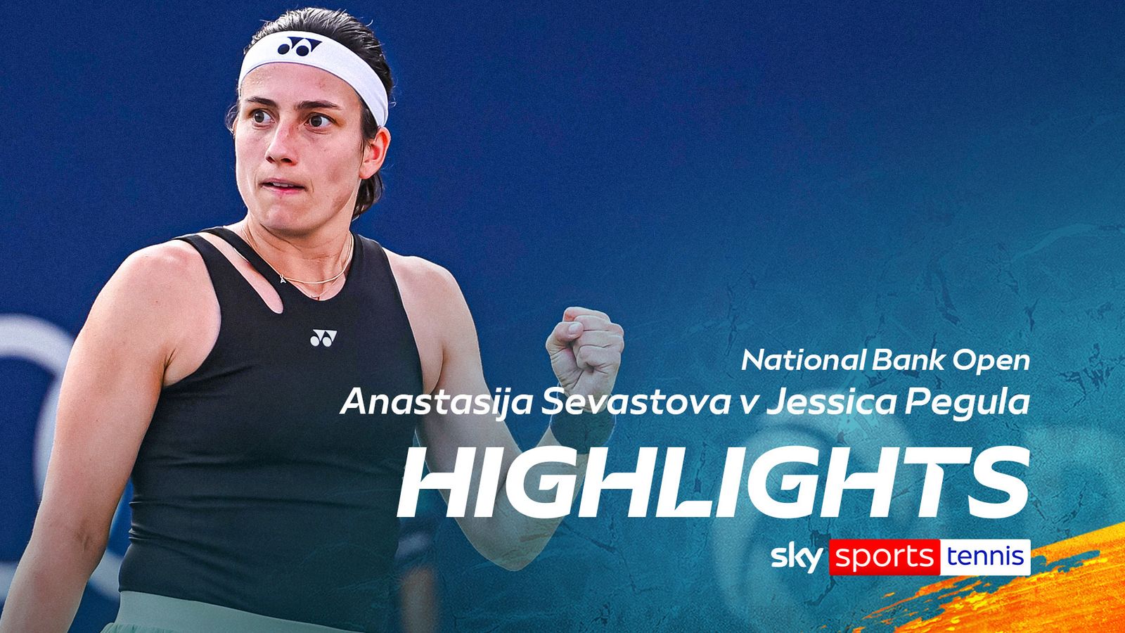 Jessica Pegula v Anastasija Sevastova | National Bank Open highlights ...