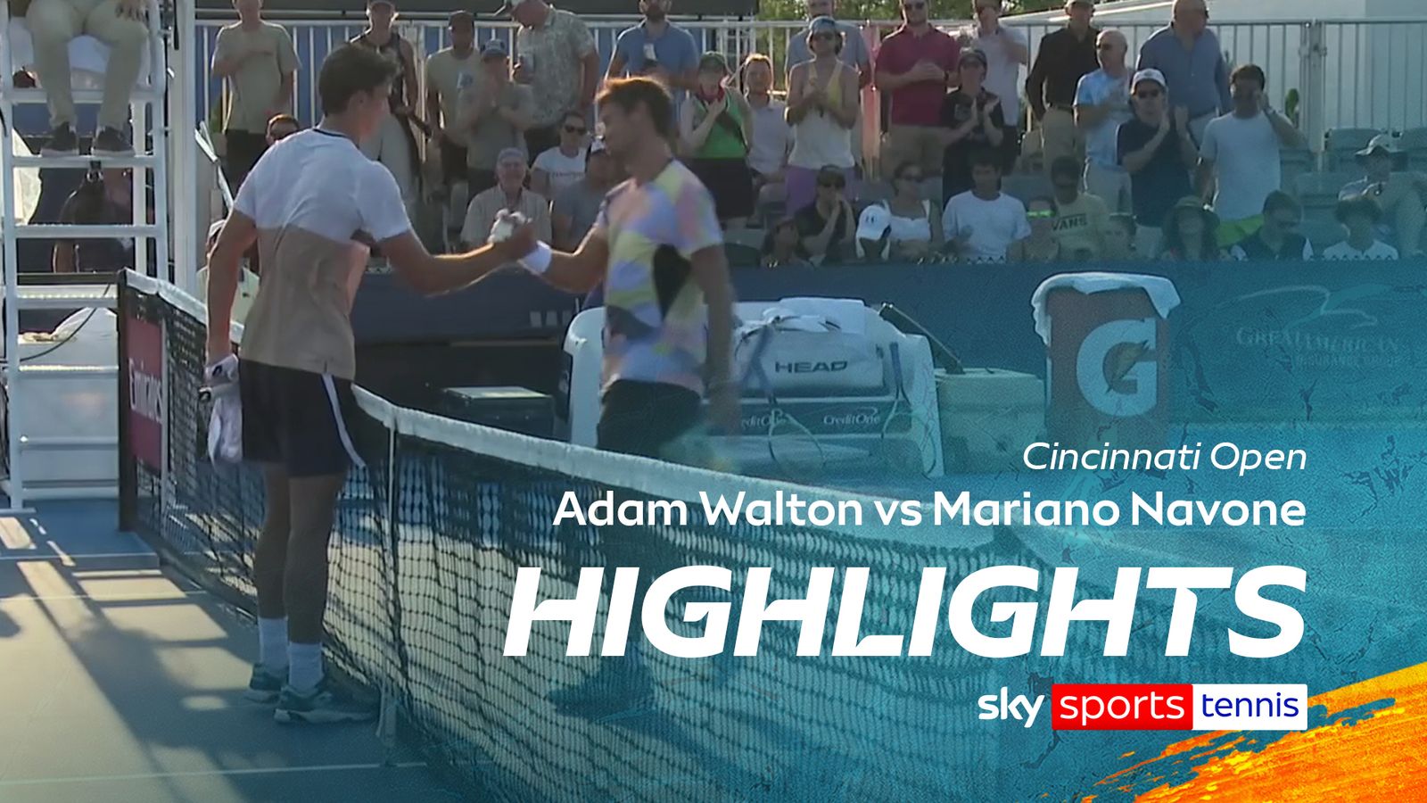 Adam Walton vs Mariano Navone | Cincinnati Open highlights | Tennis ...