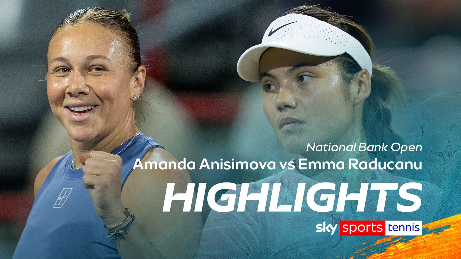 Amanda Anisimova vs Emma Raducanu | National Bank Open highlights | Tennis News | Sky Sports
