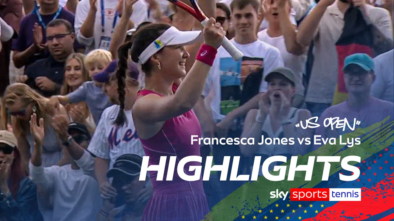 Francesca Jones v Eva Lys | US Open highlights | Tennis News | Sky Sports
