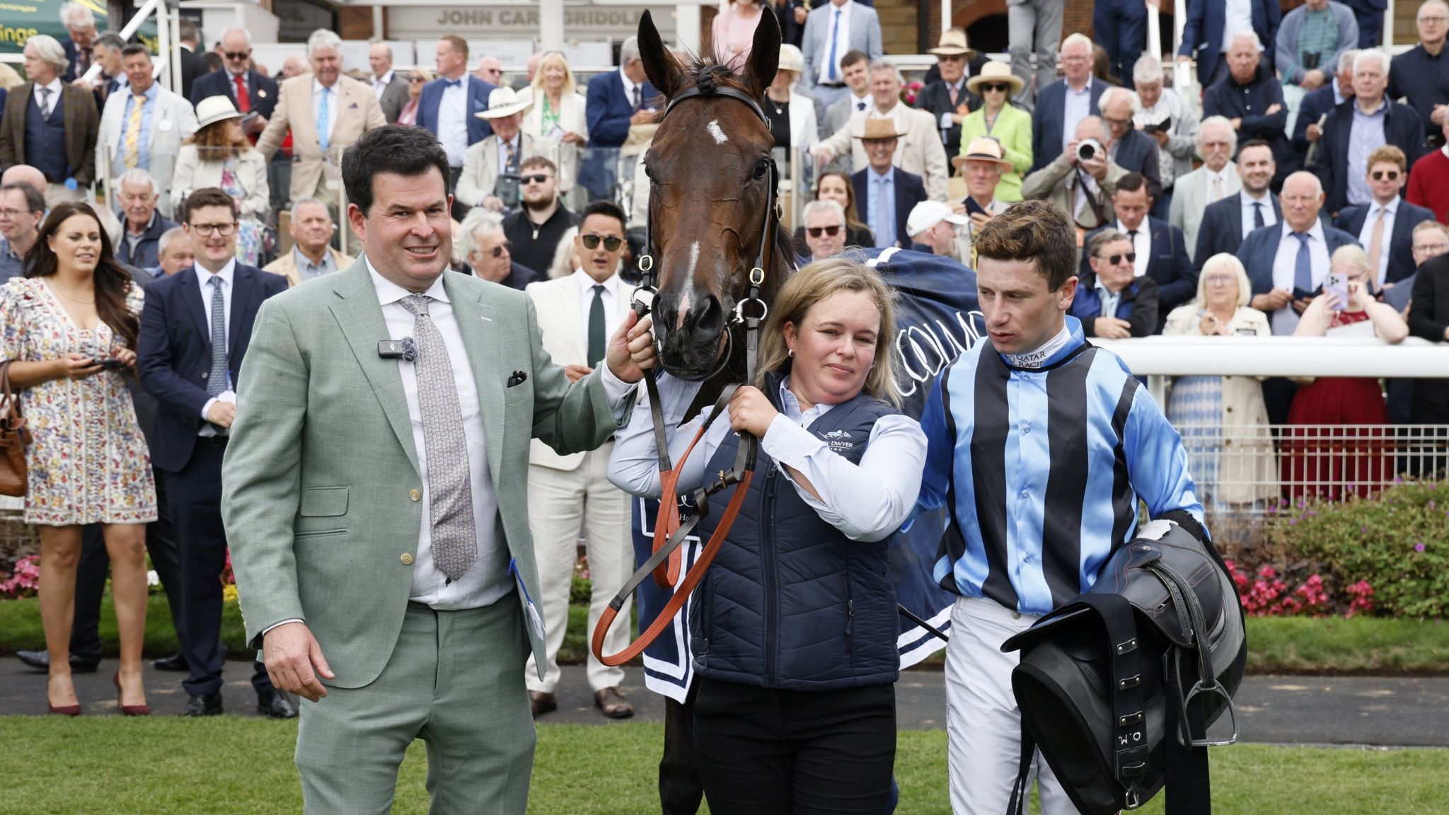 York's Nunthorpe Stakes: Australian sprinter Asfoora roars back to winning form for Oisin Murphy ...