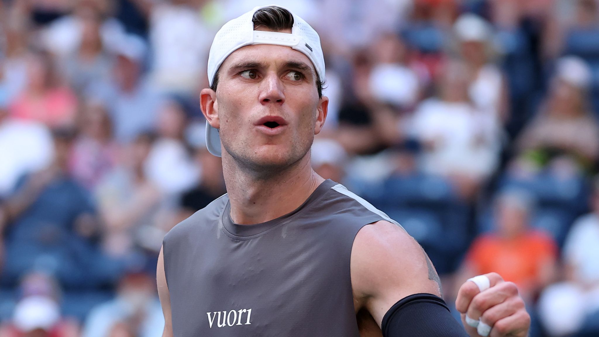 US Open: Jack Draper battles past Federico Agustin Gomez and into ...