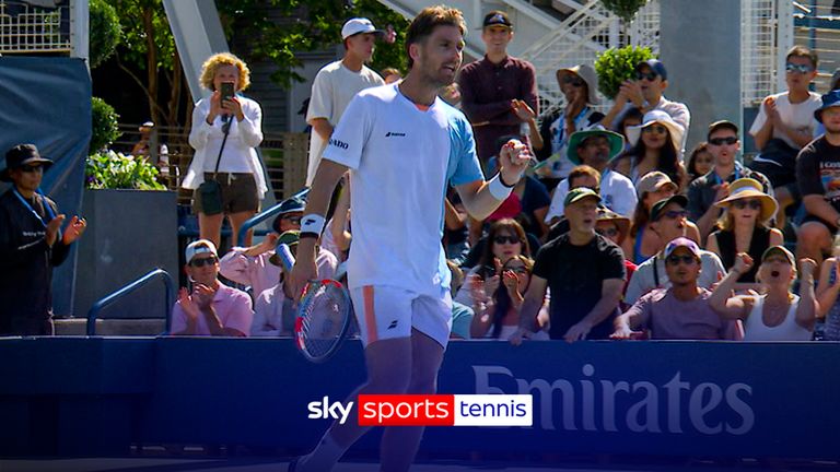 US Open: Cameron Norrie pulls off huge forehand to take point from ...