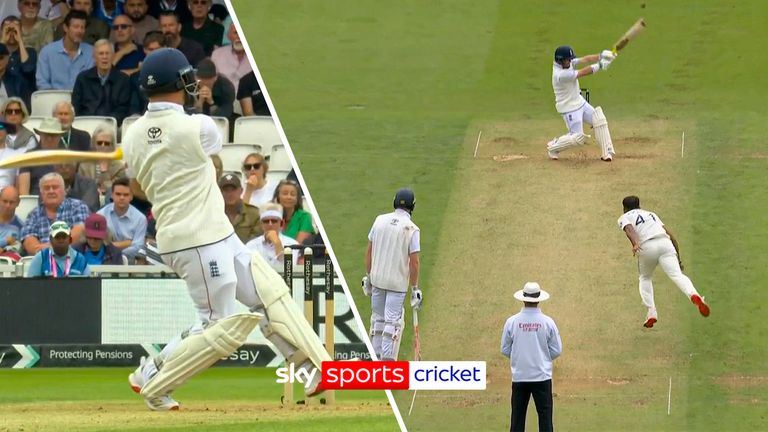 England's Ben Duckett hits brilliant reverse-pull shot for huge six ...