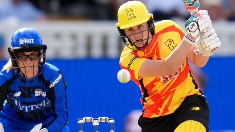 The Hundred: Trent Rockets claim first win of 2025 women's tournament ...