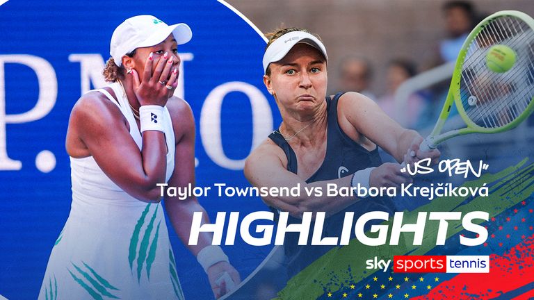 Taylor Townsend vs Barbora Krejcikova | US Open highlights | Tennis News | Sky Sports