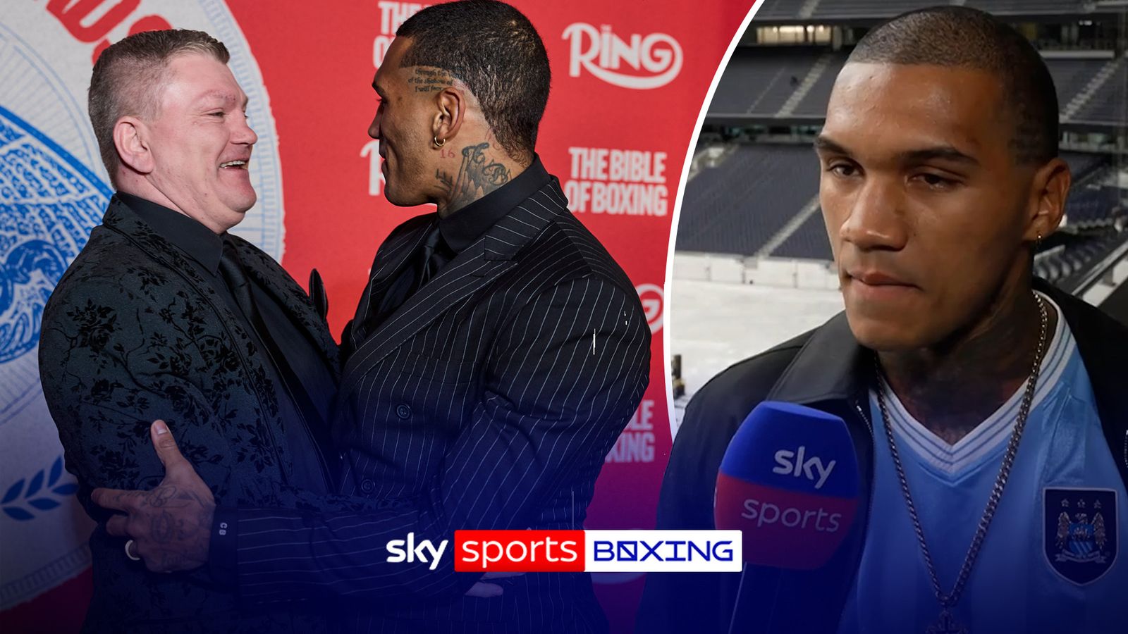 Conor Benn and Eddie Hearn deliver heartfelt tribute to Ricky Hatton ...