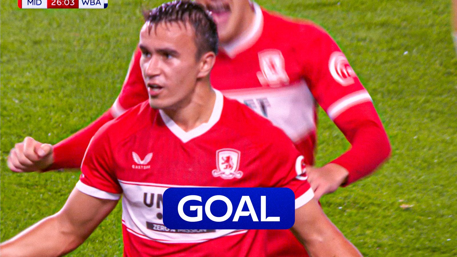 Middlesbrough vs West Brom: David Strelec opens the scoring for Rob ...
