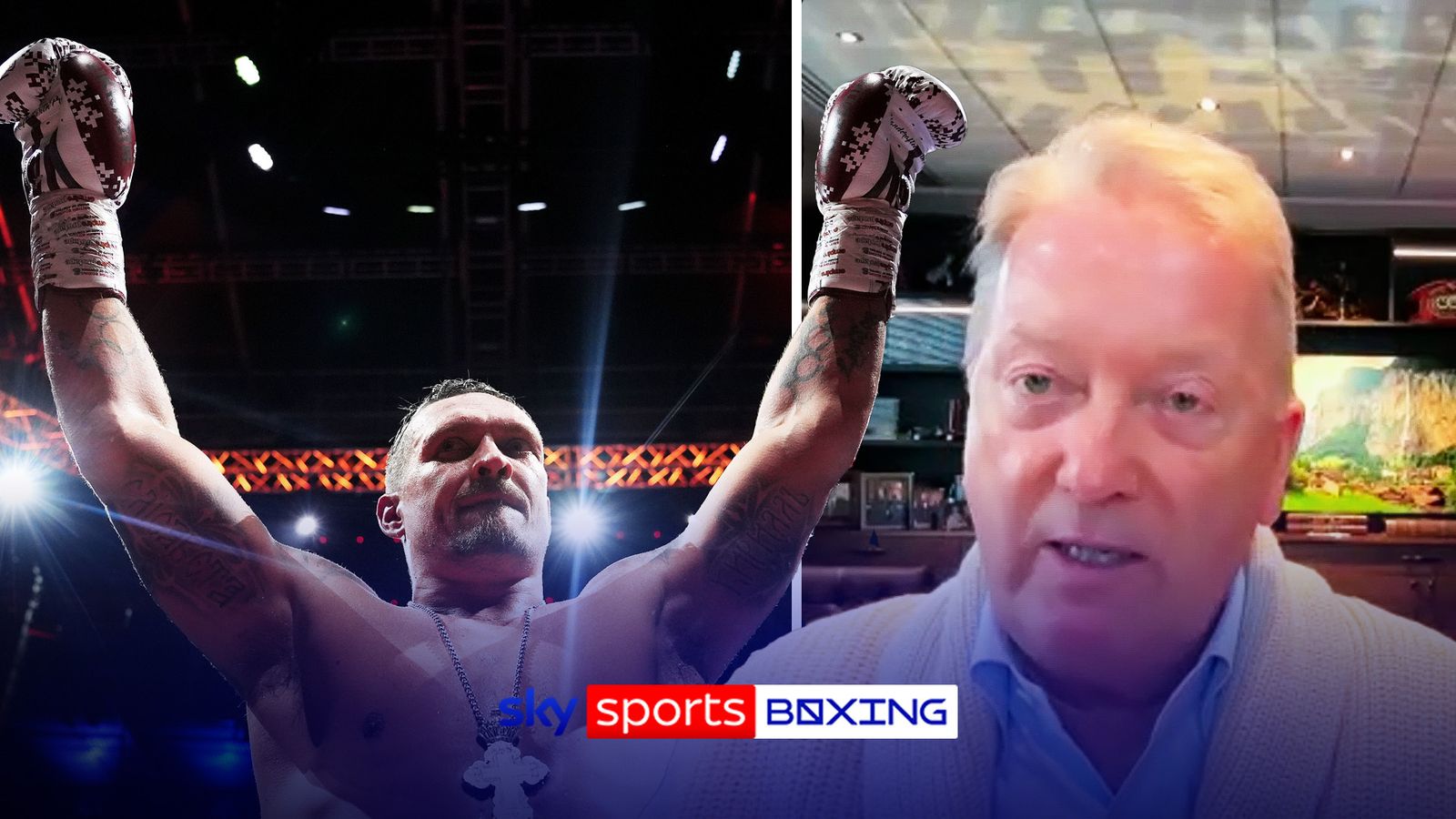Frank Warren surprised if Oleksandr Usyk boxes again in 2025 | 'I very ...