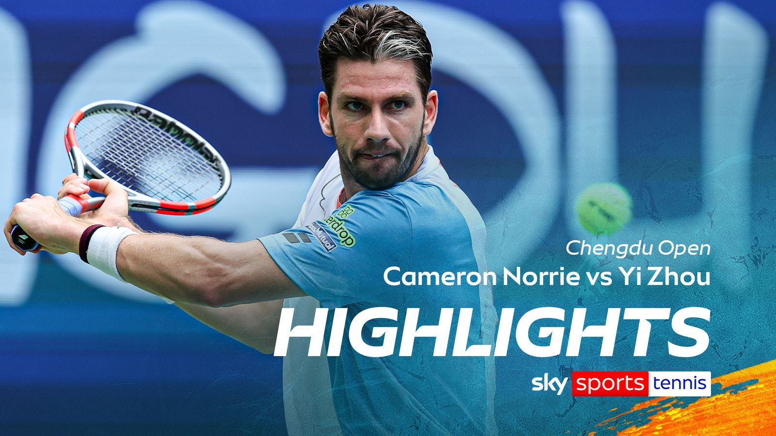 Cameron Norrie vs Yi Zhou | Chengdu Open highlights | Tennis News | Sky ...
