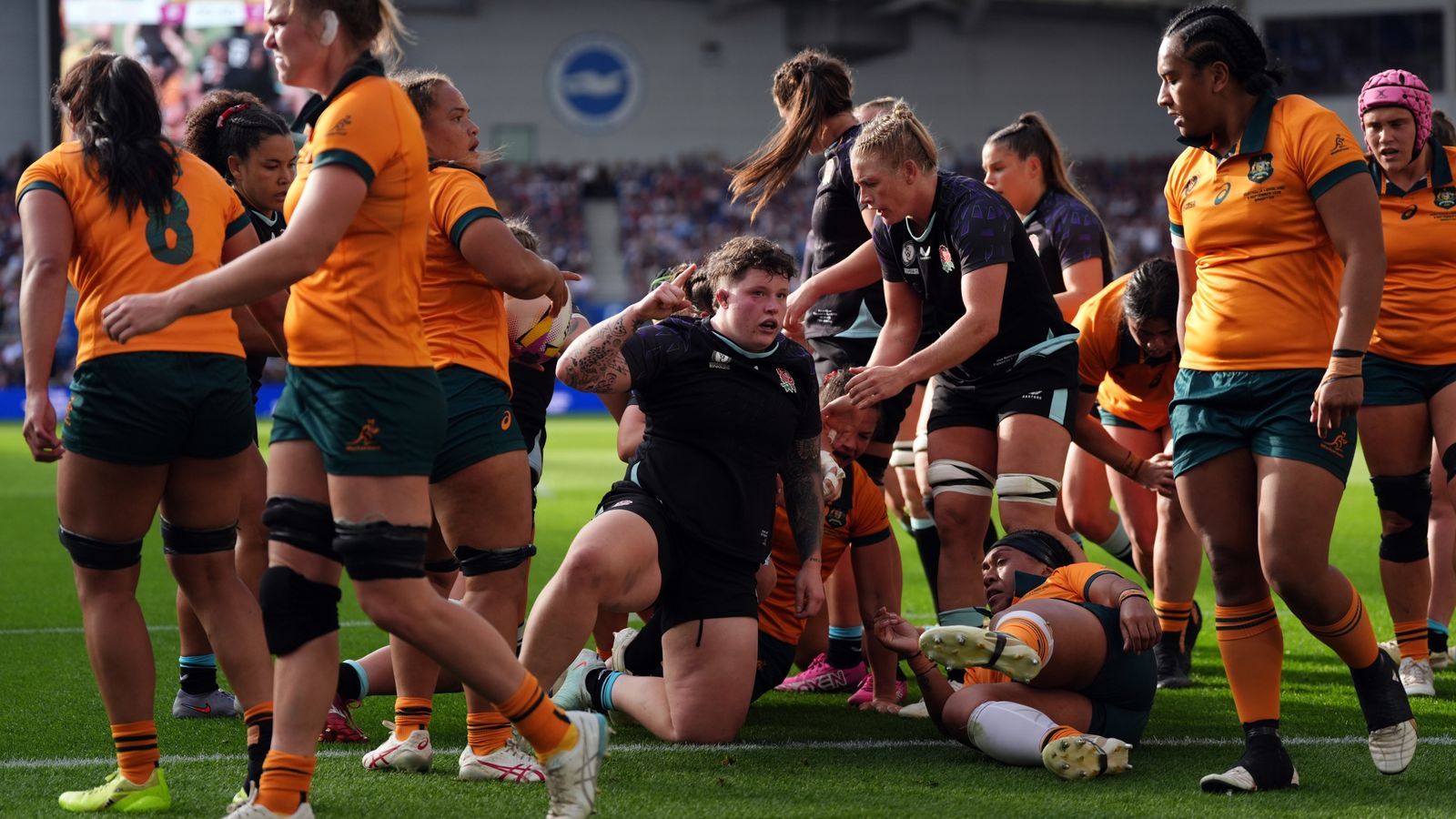 England vs Australia: Women's Rugby World Cup team news, score, updates ...