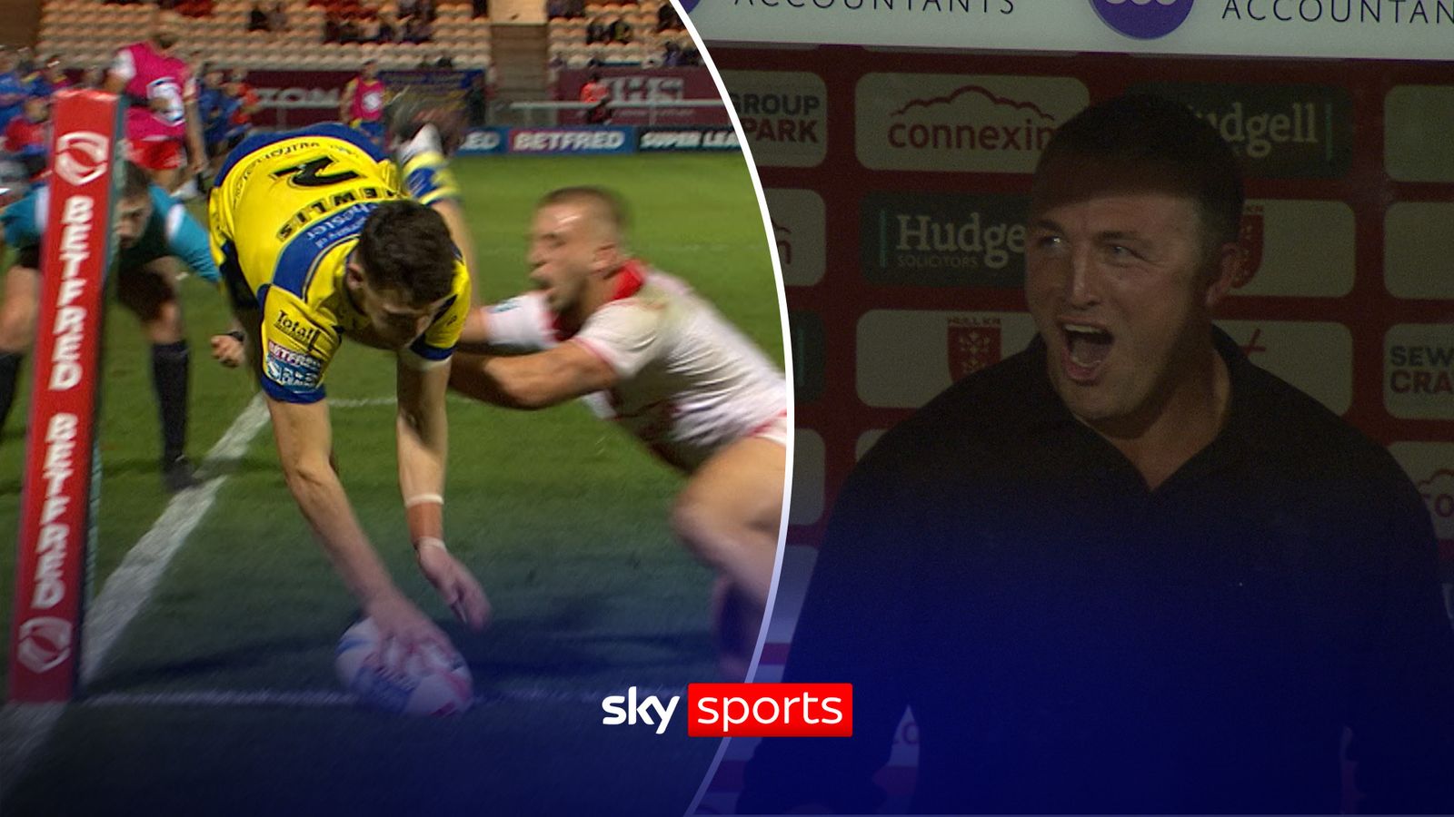 Hull KR vs Warrington Wolves: Warrington silence Hull crowd with quick fire tries to retake lead ...