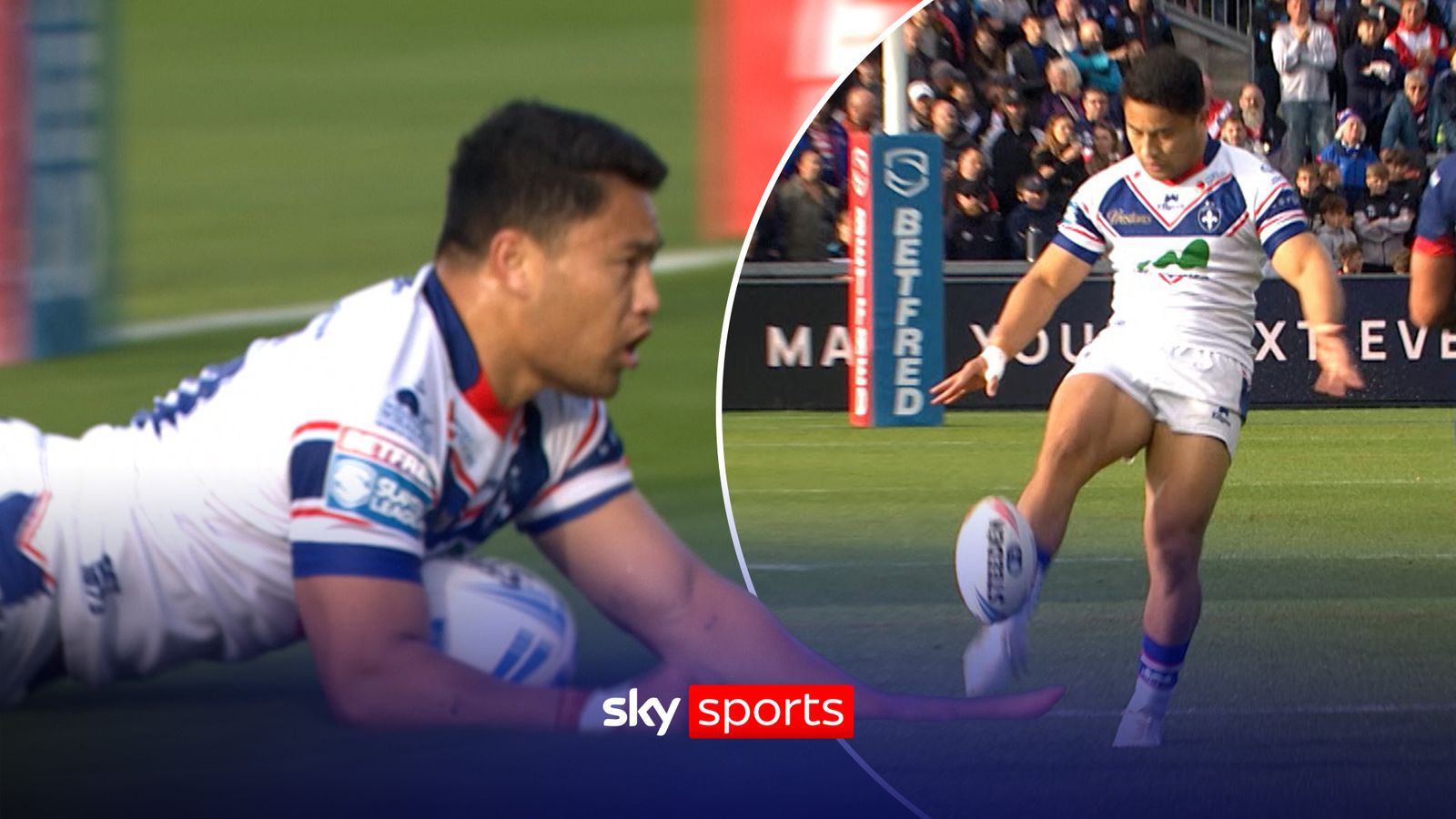 Wakefield Trinity vs Hull KR: Mason Lino off to a flier! | Rugby League ...