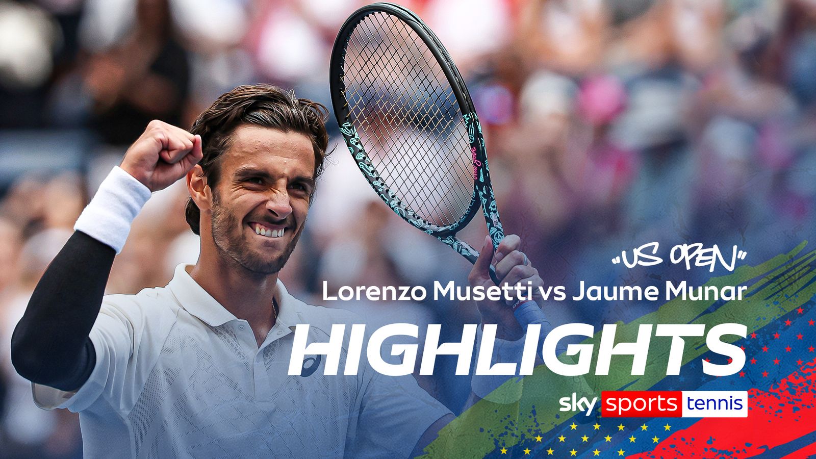 Lorenzo Musetti vs Jaume Munar | US Open highlights | Tennis News | Sky ...