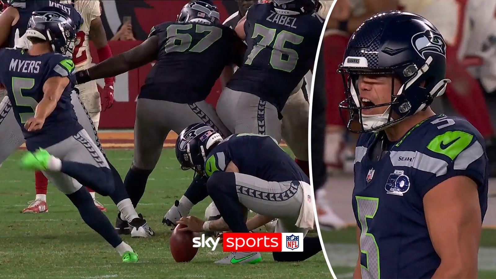 Jason Myers 52-yard field goal wins it for Seattle Seahawks against ...