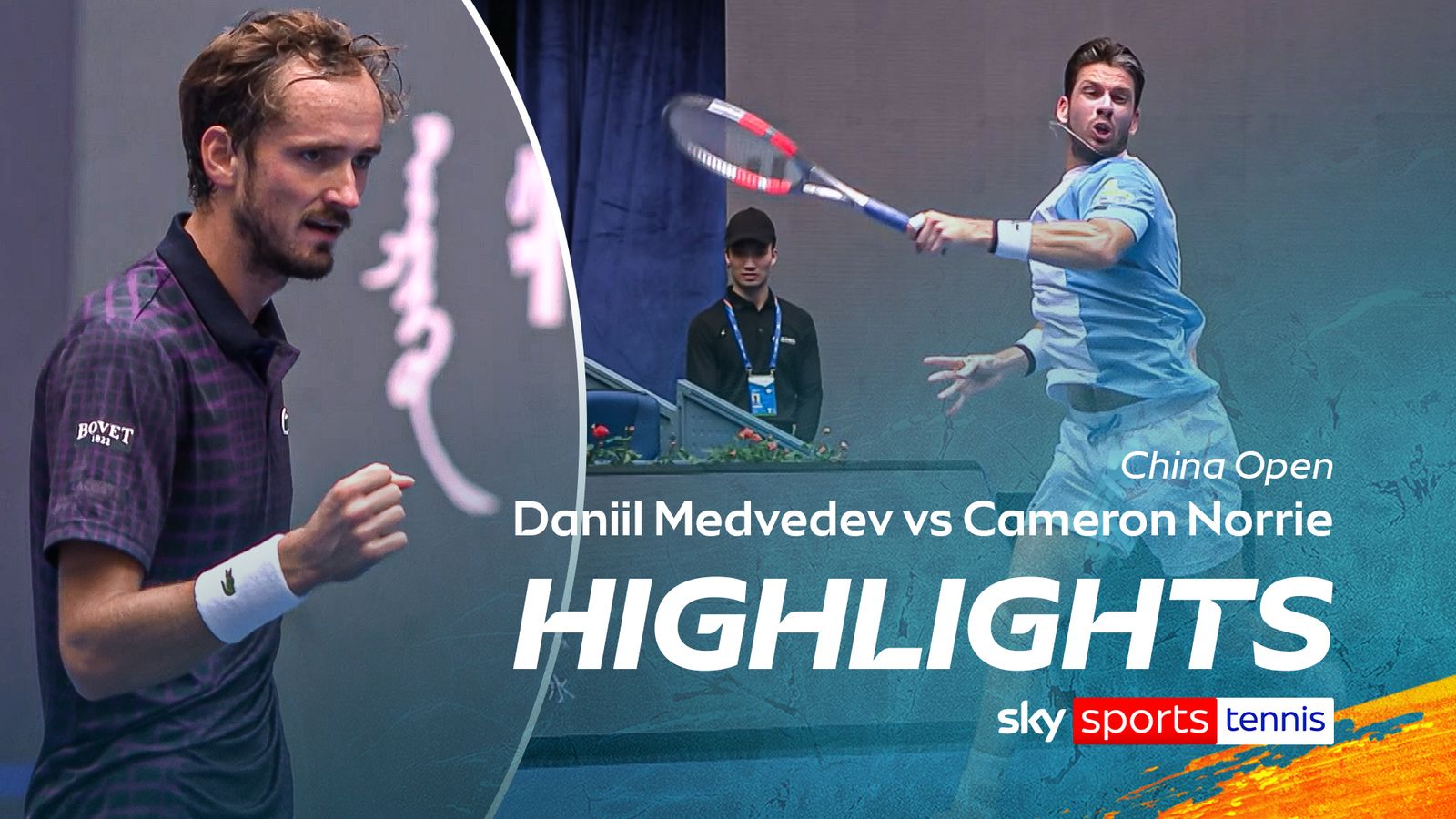 China Open: Cameron Norrie knocked out in first round by Daniil ...