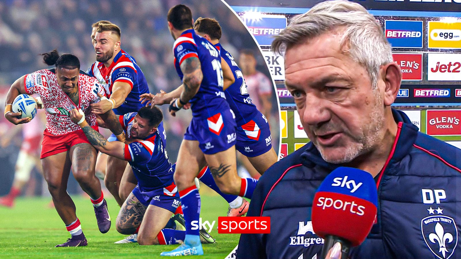 Leigh Leopards vs Wakefield Trinity: Daryl Powell says 'Tonight was a ...