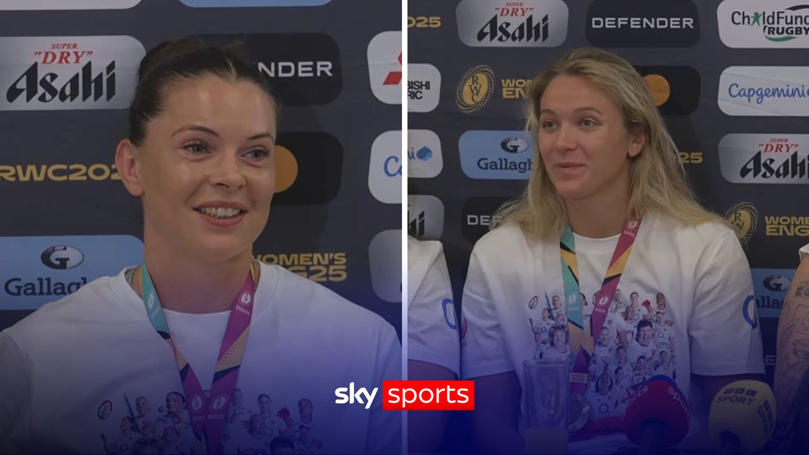 Women's Rugby World Cup: Red Roses inspired by England's football ...