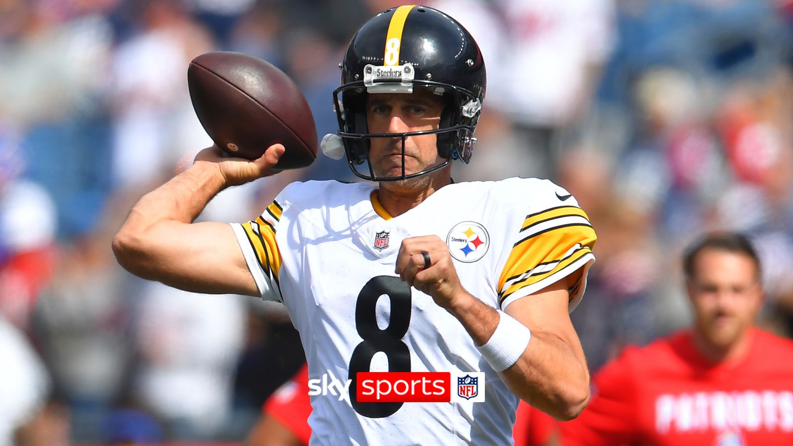 NFL: New England Patriots vs Pittsburgh Steelers | Aaron Rodgers passes Brett Favre for 4th on ...