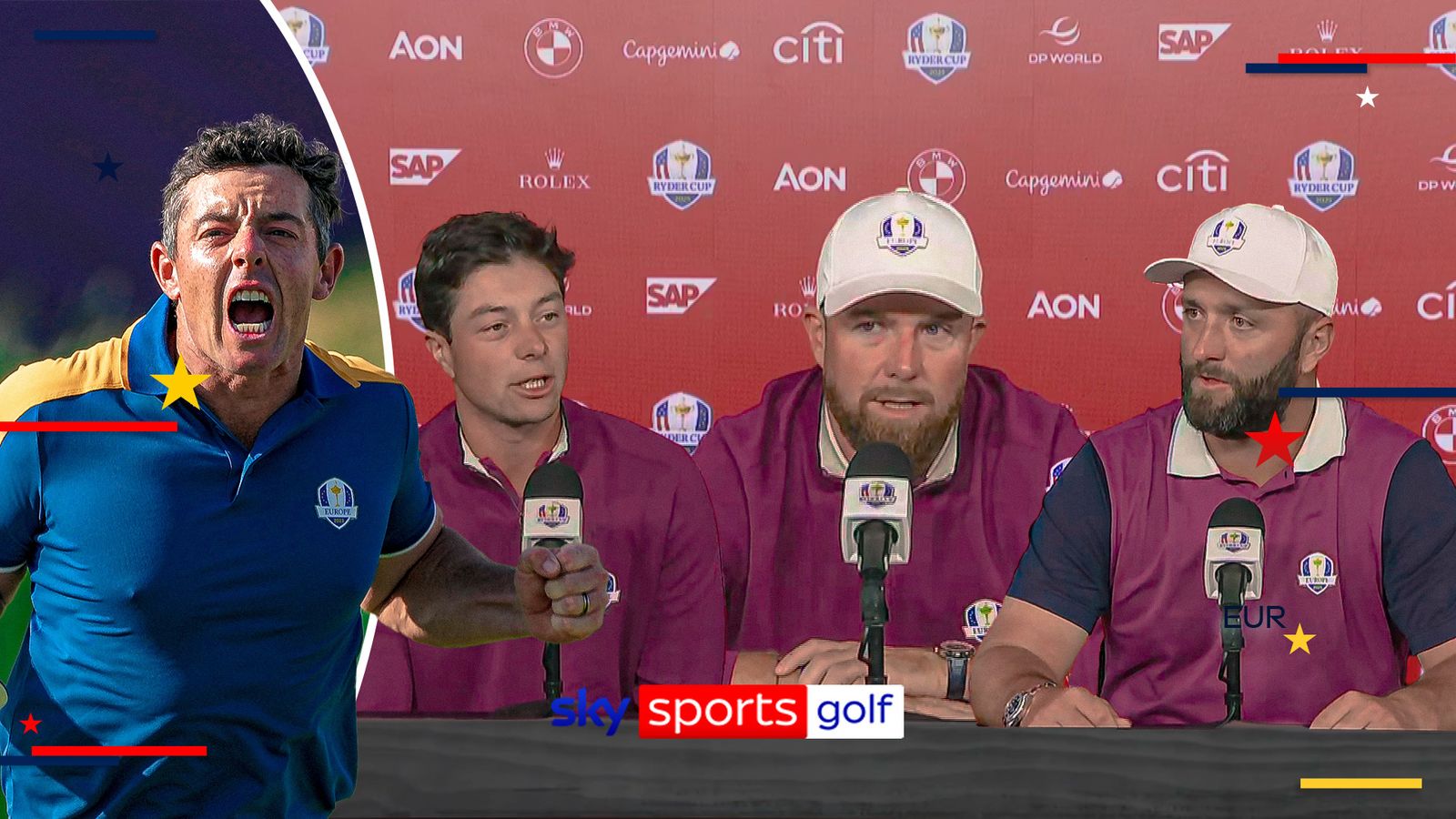 Ryder Cup 2025: Bryson DeChambeau to lead out Team USA in Friday foursomes as Jon Rahm opens for ...