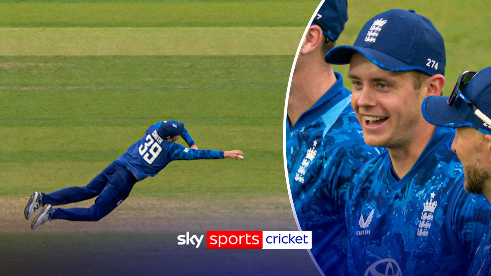 England v South Africa: Jamie Smith makes an amazing catch as Markram ...