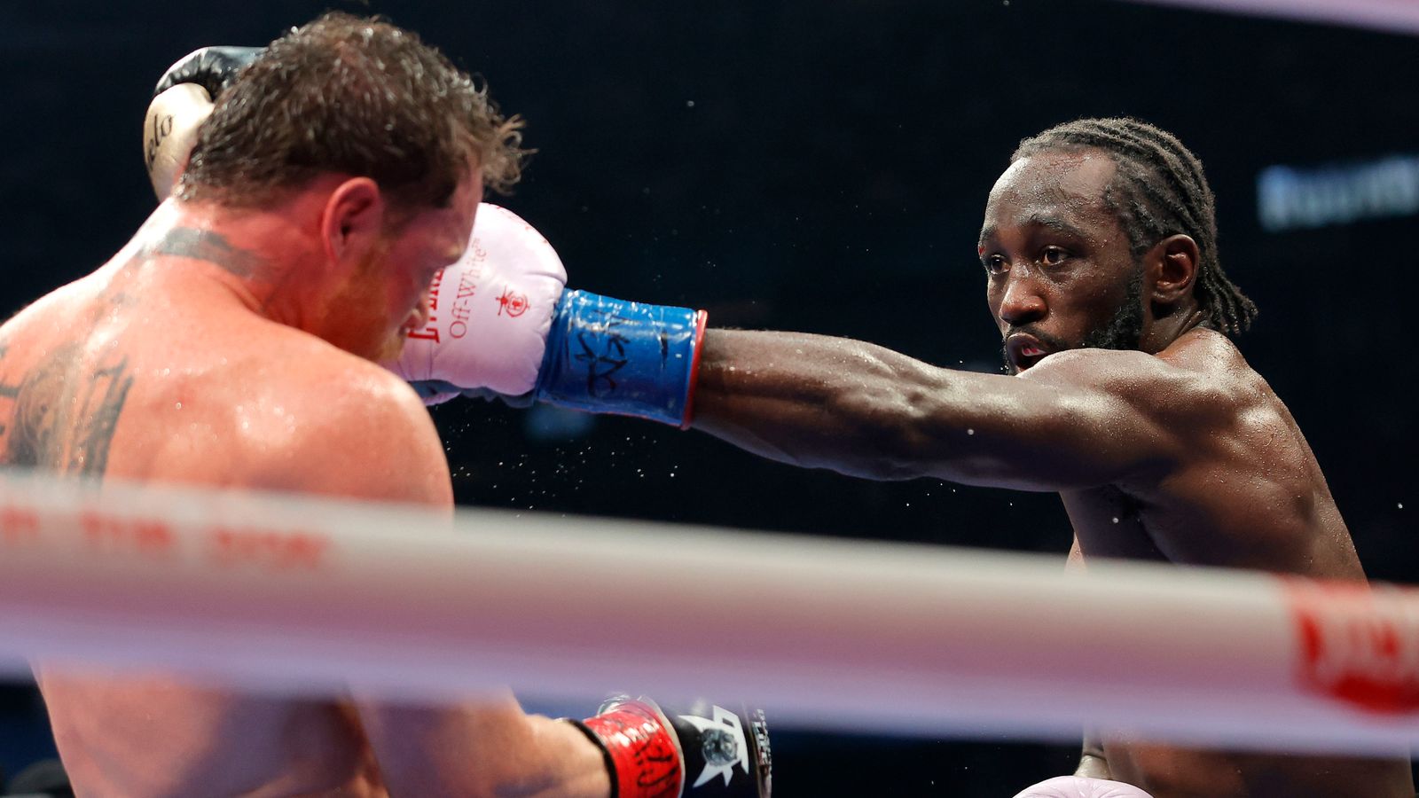 Terence Crawford stuns Canelo Alvarez in Las Vegas to become undisputed ...