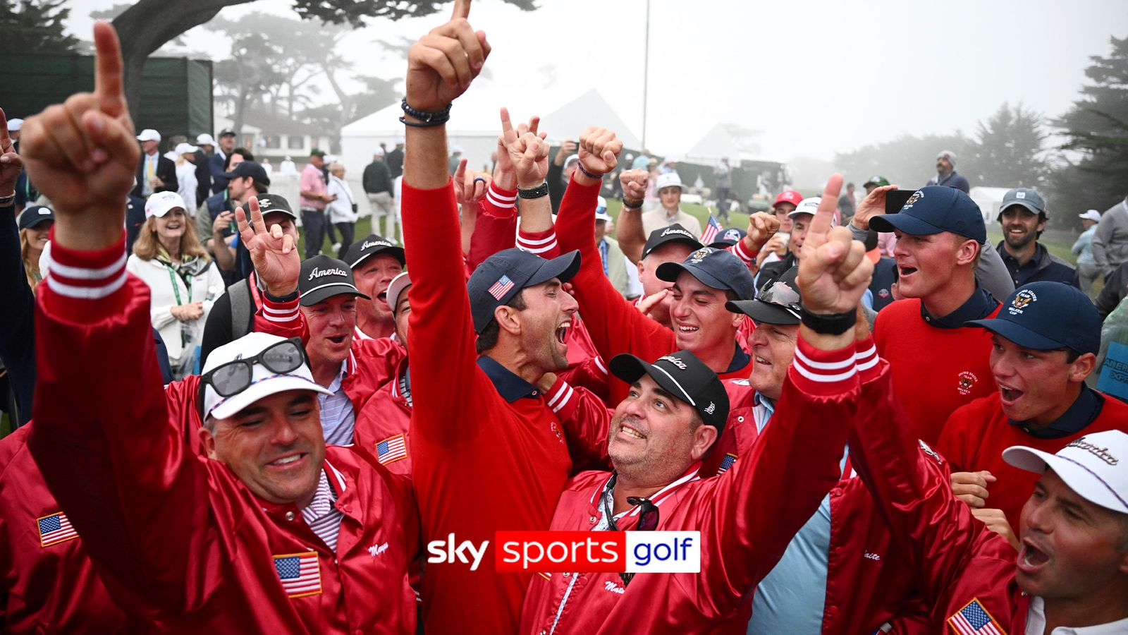 USA beat Great Britain & Ireland to claim the Walker Cup title! | Golf News | Sky Sports