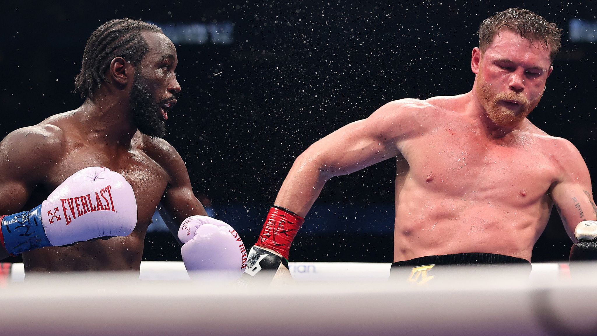 Terence Crawford stuns Canelo Alvarez in Las Vegas to become undisputed ...