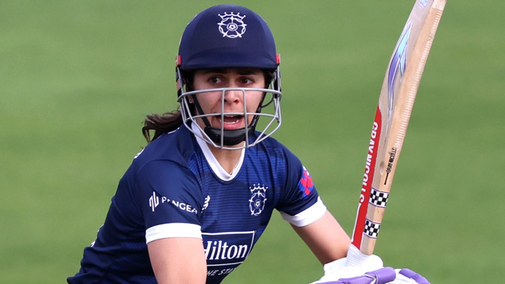 Metro Bank Women's One Day Cup: Gaby Lewis hundred leads Lancashire to ...