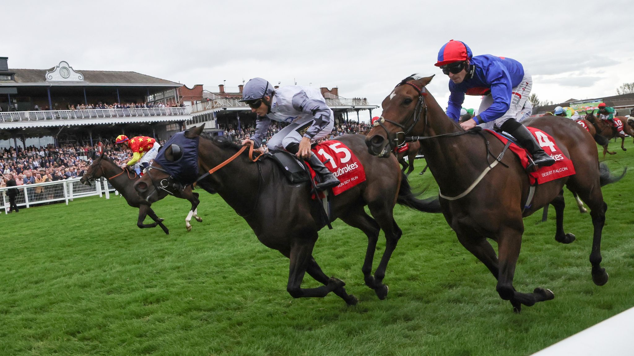 Ayr Gold Cup: Run By Run completes memorable double for Richard Spencer ...
