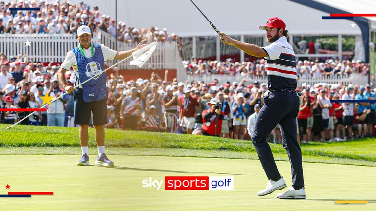Ryder Cup: USA get off to dream start as Cam Young holes birdie putt ...