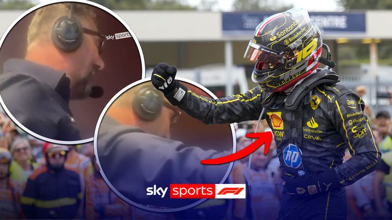 Italian Grand Prix: Sky Italian commentator goes WILD at Charles ...