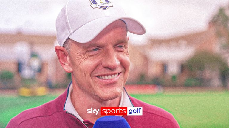Team Europe captain Luke Donald relishing Ryder Cup chance after day ...