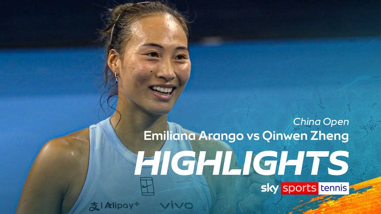 Emiliana Arango vs Qinwen Zheng | China Open highlights | Tennis News ...