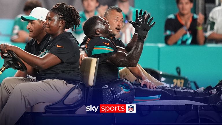 Tyreek Hill’s spirit unshaken despite suffering severe knee injury | NFL News | Sky Sports